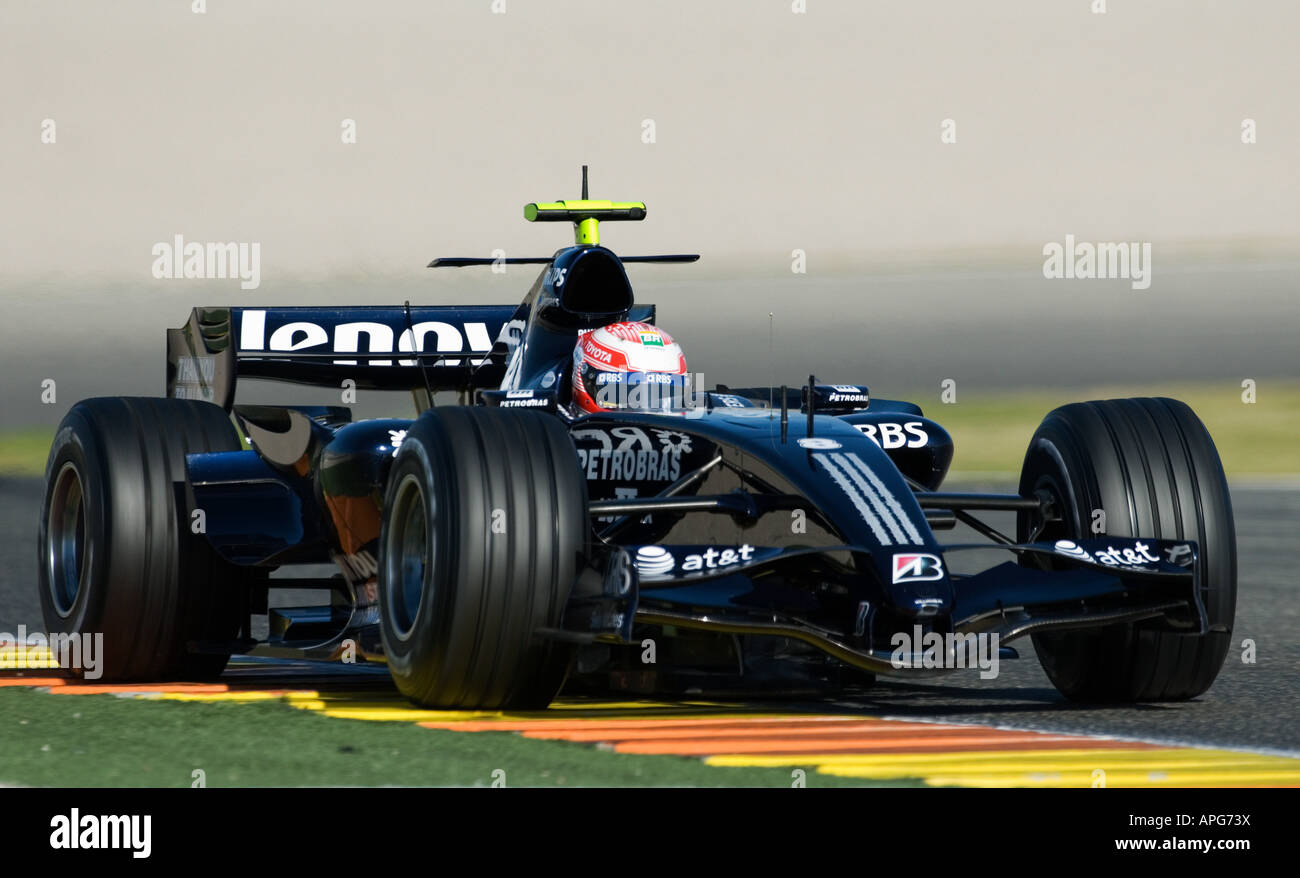 Kazuki Nakajima (JAP) in the Williams FW30 during Formula 1 Tests Stock ...