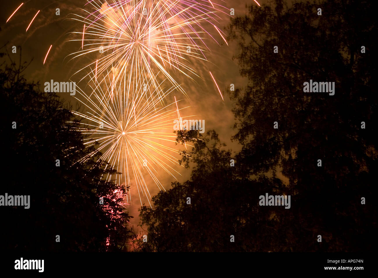 Clapham fireworks hi-res stock photography and images - Alamy