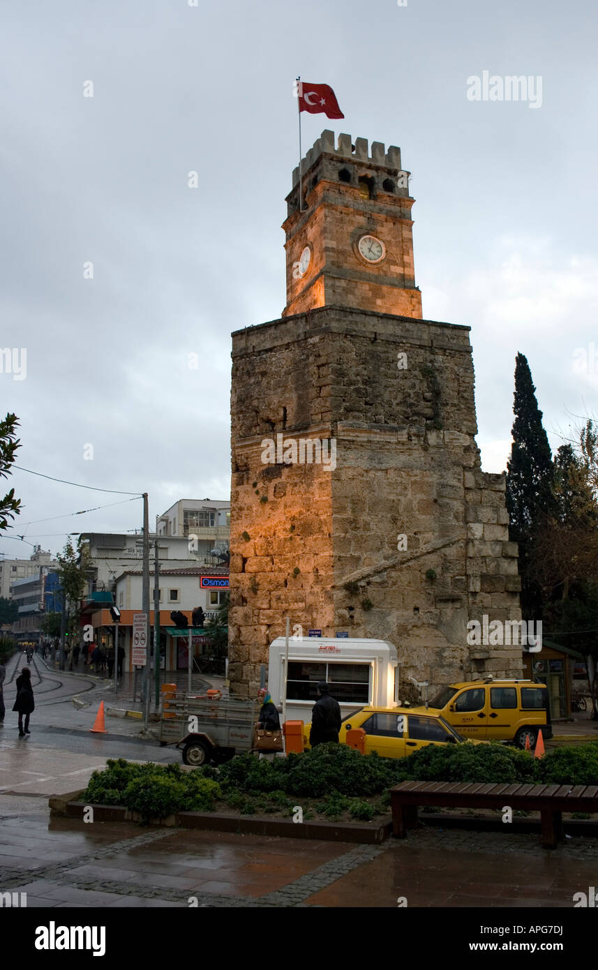 Antalya clock tower hi-res stock photography and images - Alamy