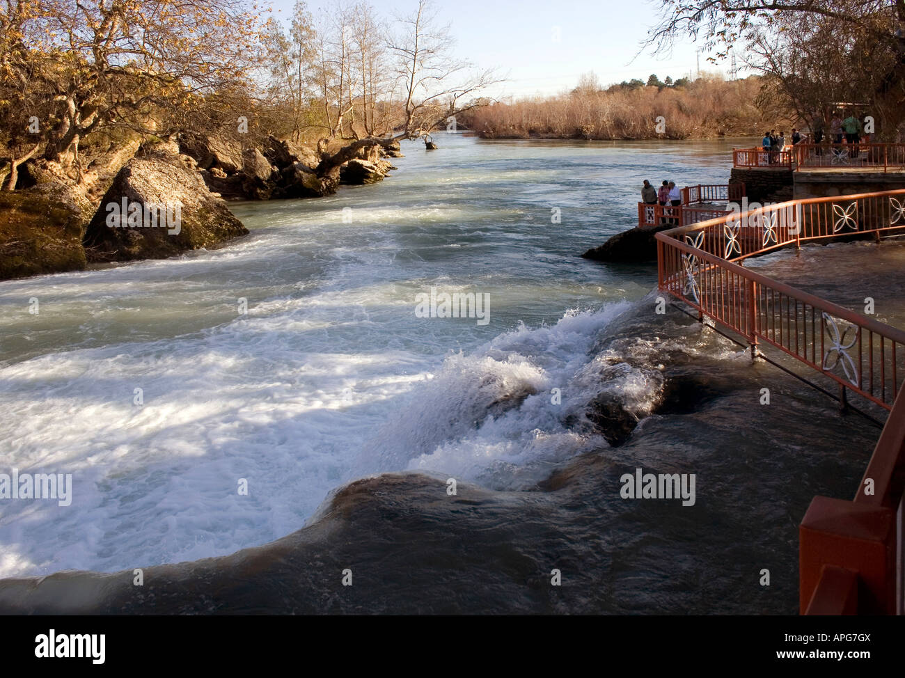Waterfalls of the Manavgat River Stock Photo - Alamy