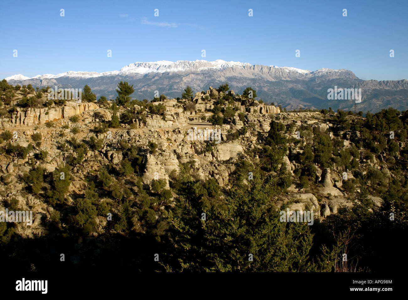Countryside View in Southern Turkey Stock Photo - Alamy