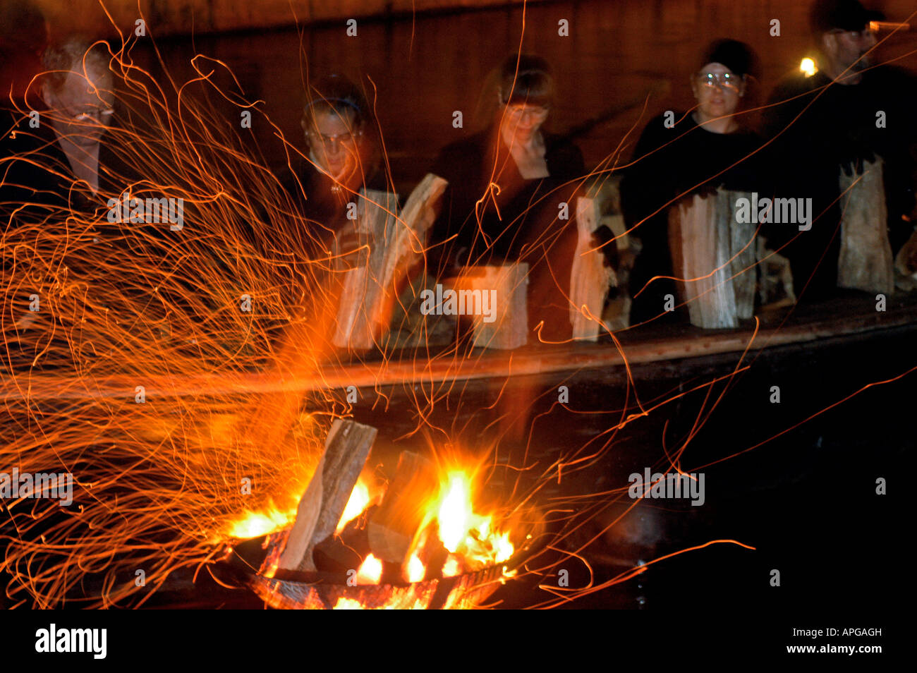 Water Fire Festival in downtown Providence Rhode Island Stock Photo - Alamy
