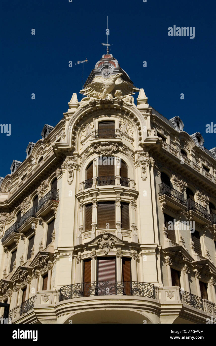 Ornate building in centre of Granada , Spain Stock Photo - Alamy