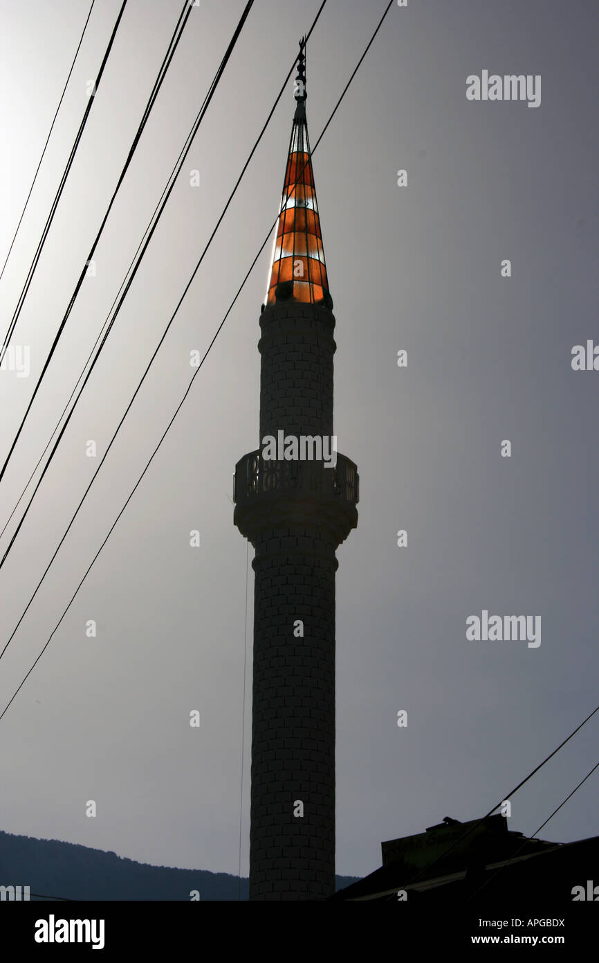 Mosk in turkish town of Fethiye Turkey muslim culture Stock Photo - Alamy