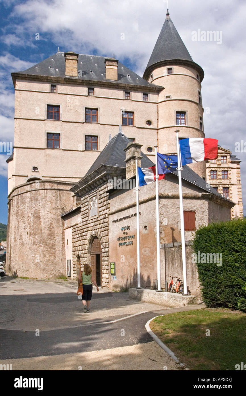 Museum of the French Revolution in Vizille in southwest France Stock ...