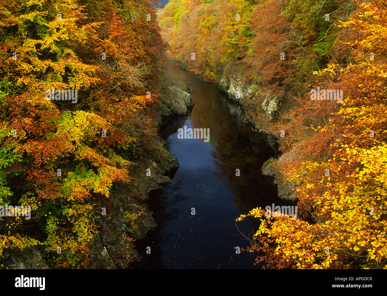 River Garry , Perthshire , Scotland III Stock Photo - Alamy