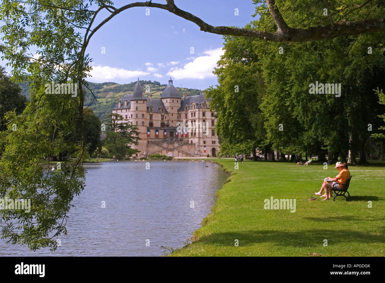 Museum of the French Revolution in Vizille in southwest France Stock ...