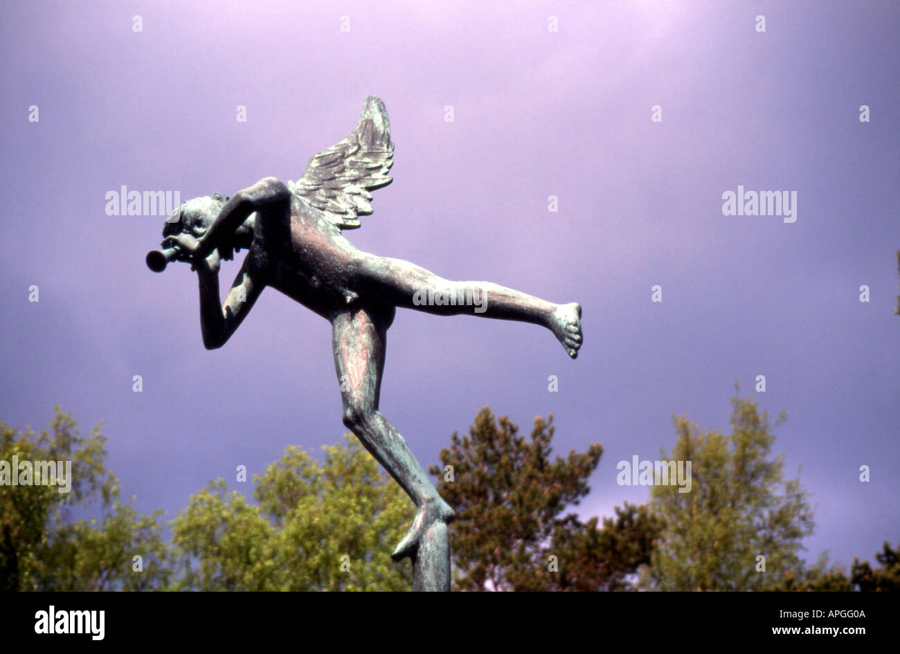 Sculpture by Carl Milles Stock Photo - Alamy
