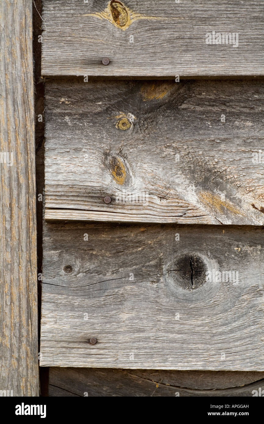 Weathered wood detail Stock Photo - Alamy