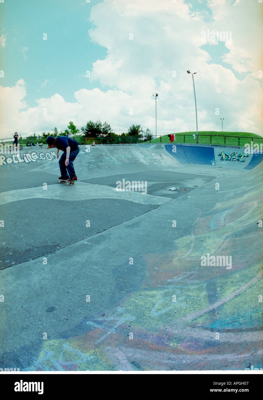 SKATEBOARDING ACTION SEQUENCE Stock Photo - Alamy