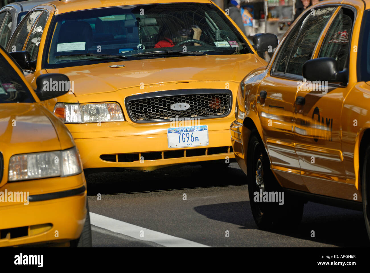 New york cab hi-res stock photography and images - Alamy