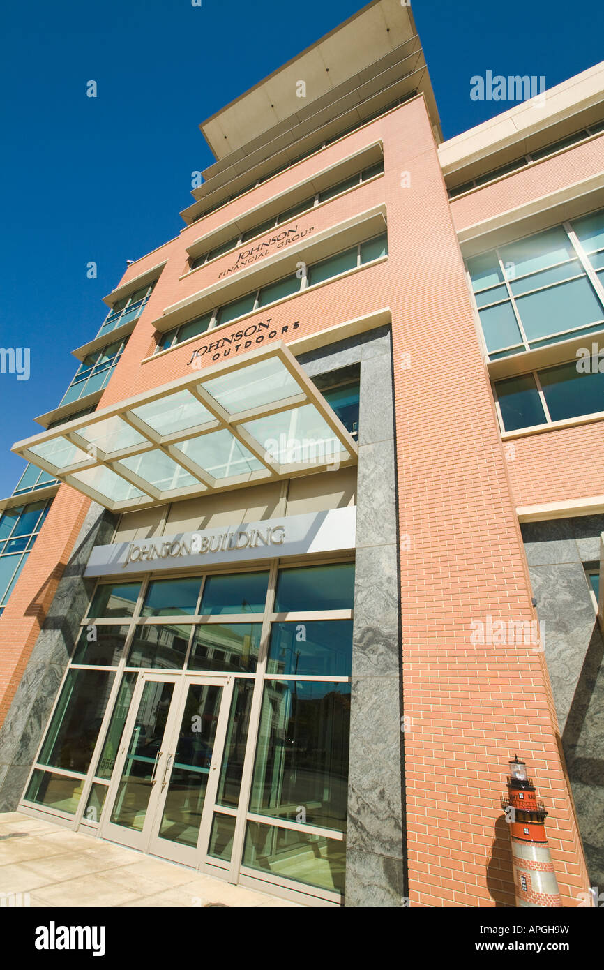 WISCONSIN Racine Entrance to Johnson Outdoors corporate headquarters ...