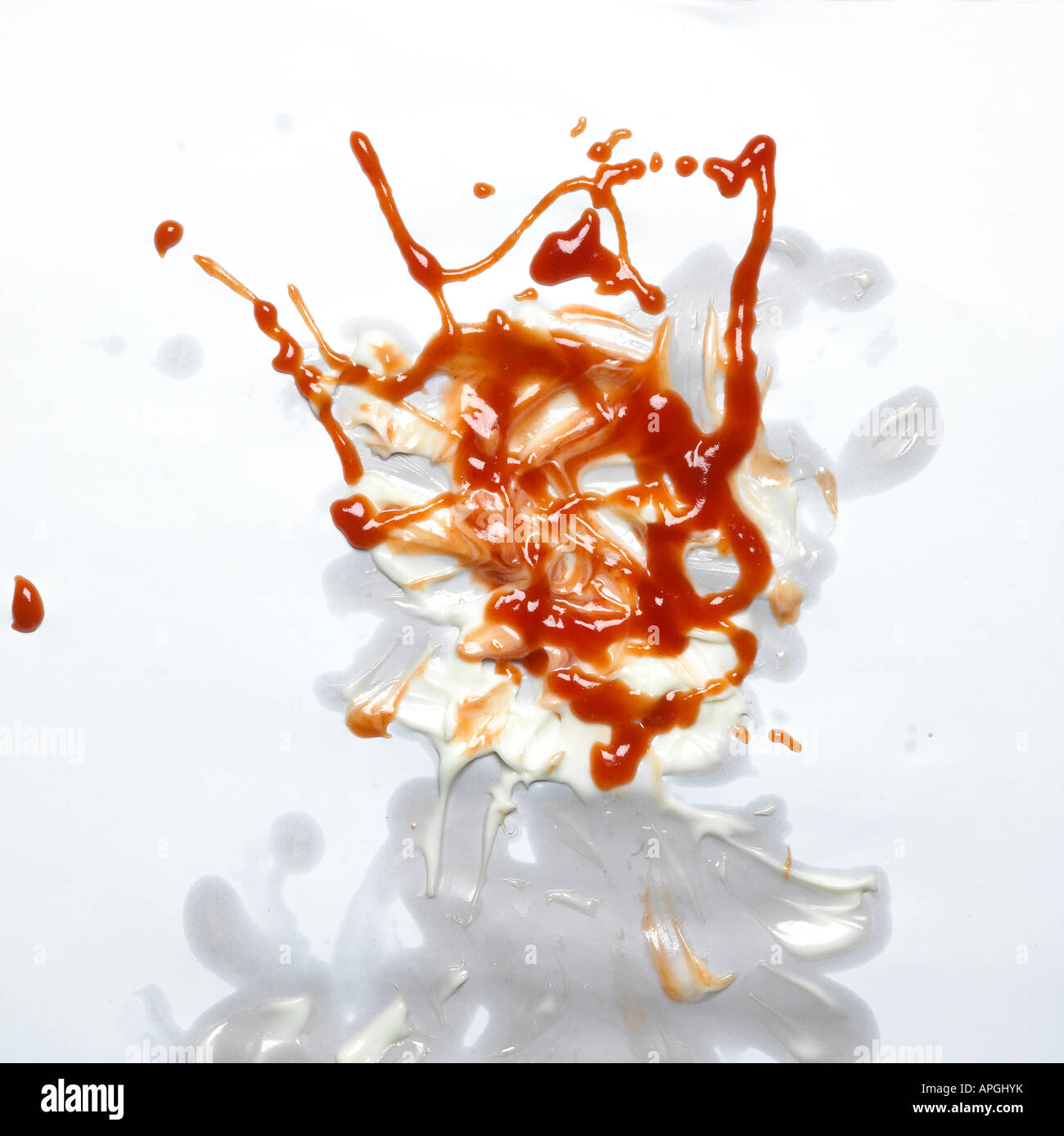 Ketchup splat hi-res stock photography and images - Alamy