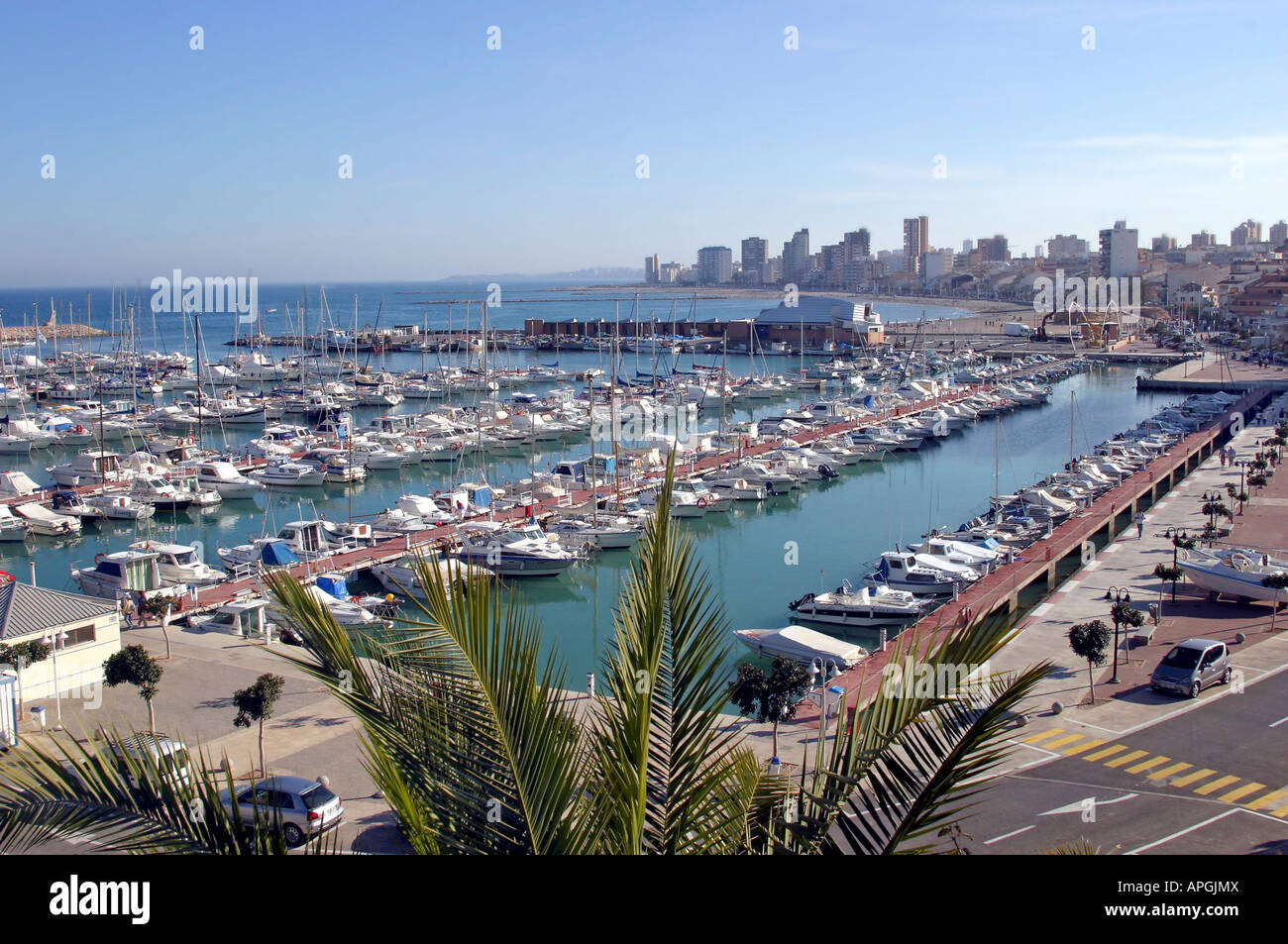 Skyline el campello marina costa hi-res stock photography and images ...
