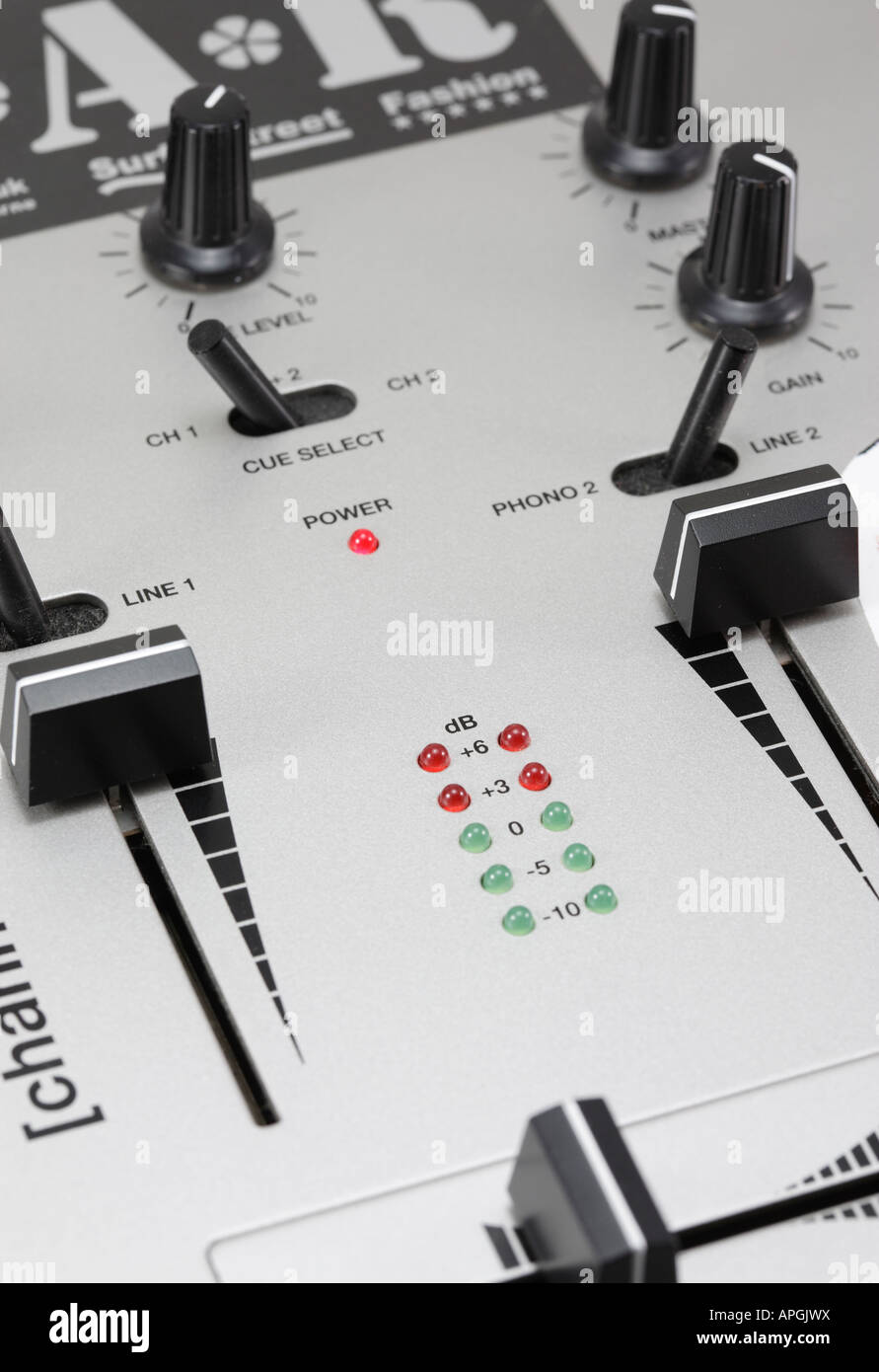 Dj mixing deck hi-res stock photography and images - Alamy