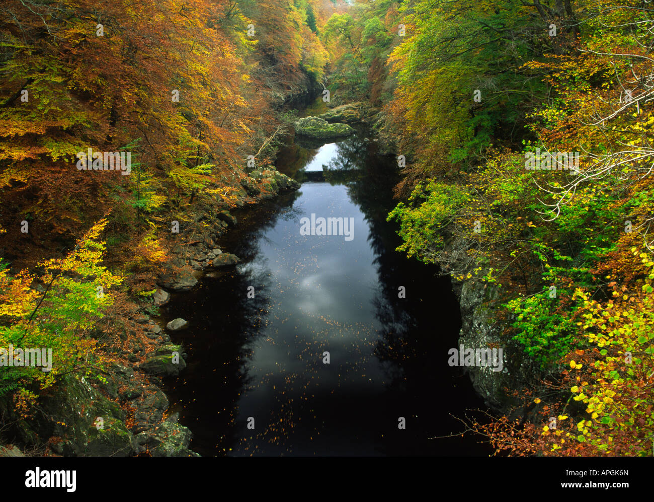 River Garry , Perthshire , Scotland II Stock Photo - Alamy