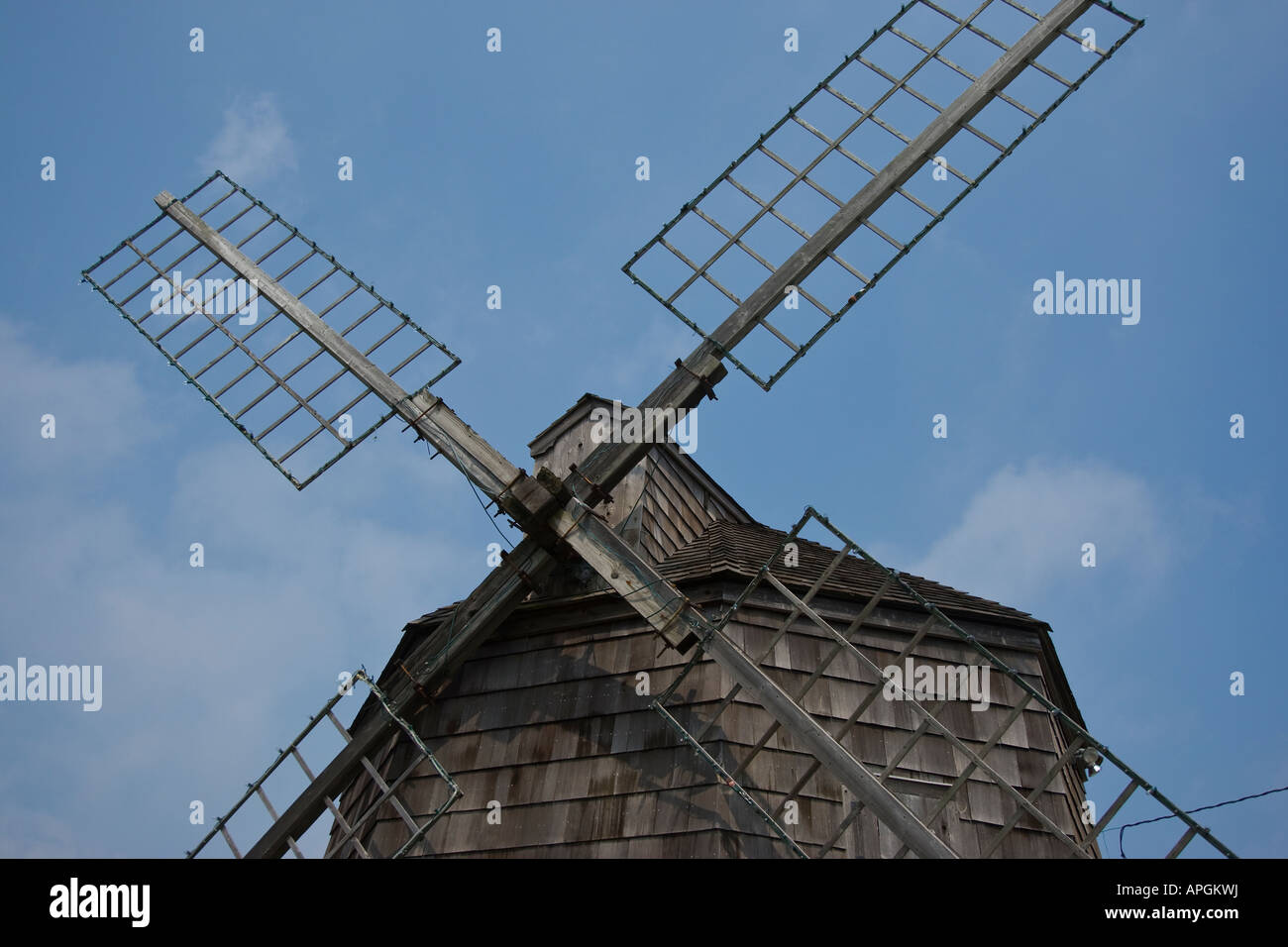 Old windmill in East Hampton, NY Stock Photo - Alamy