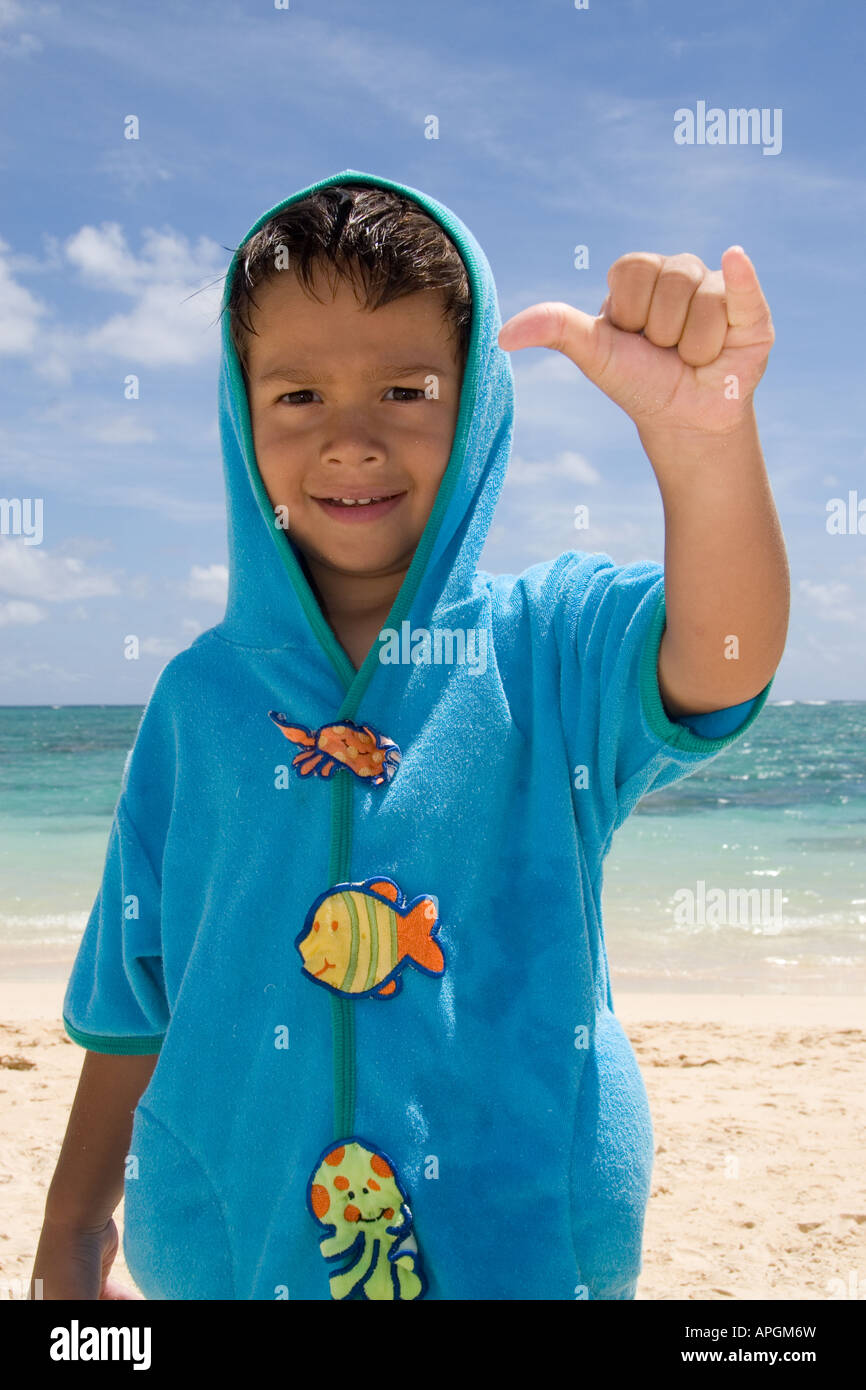 Shaka Sign Beach