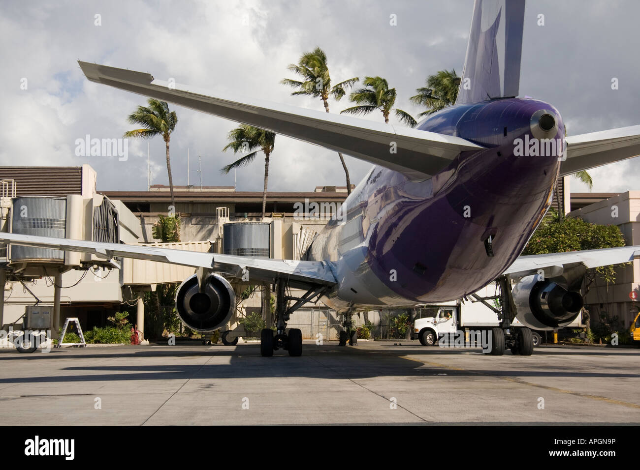 Tail of airplane hi-res stock photography and images - Alamy