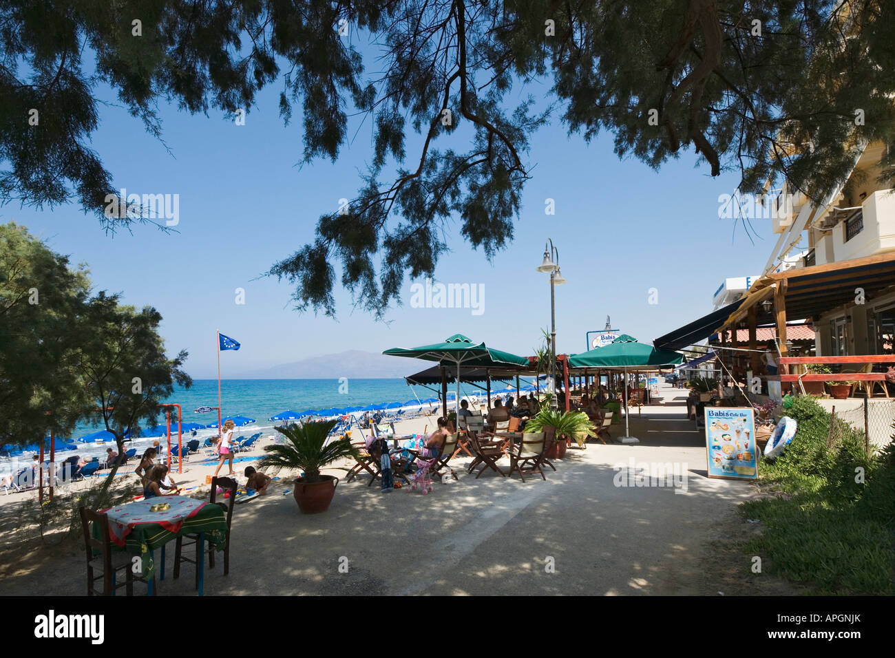 Kalamaki beach crete hi-res stock photography and images - Alamy