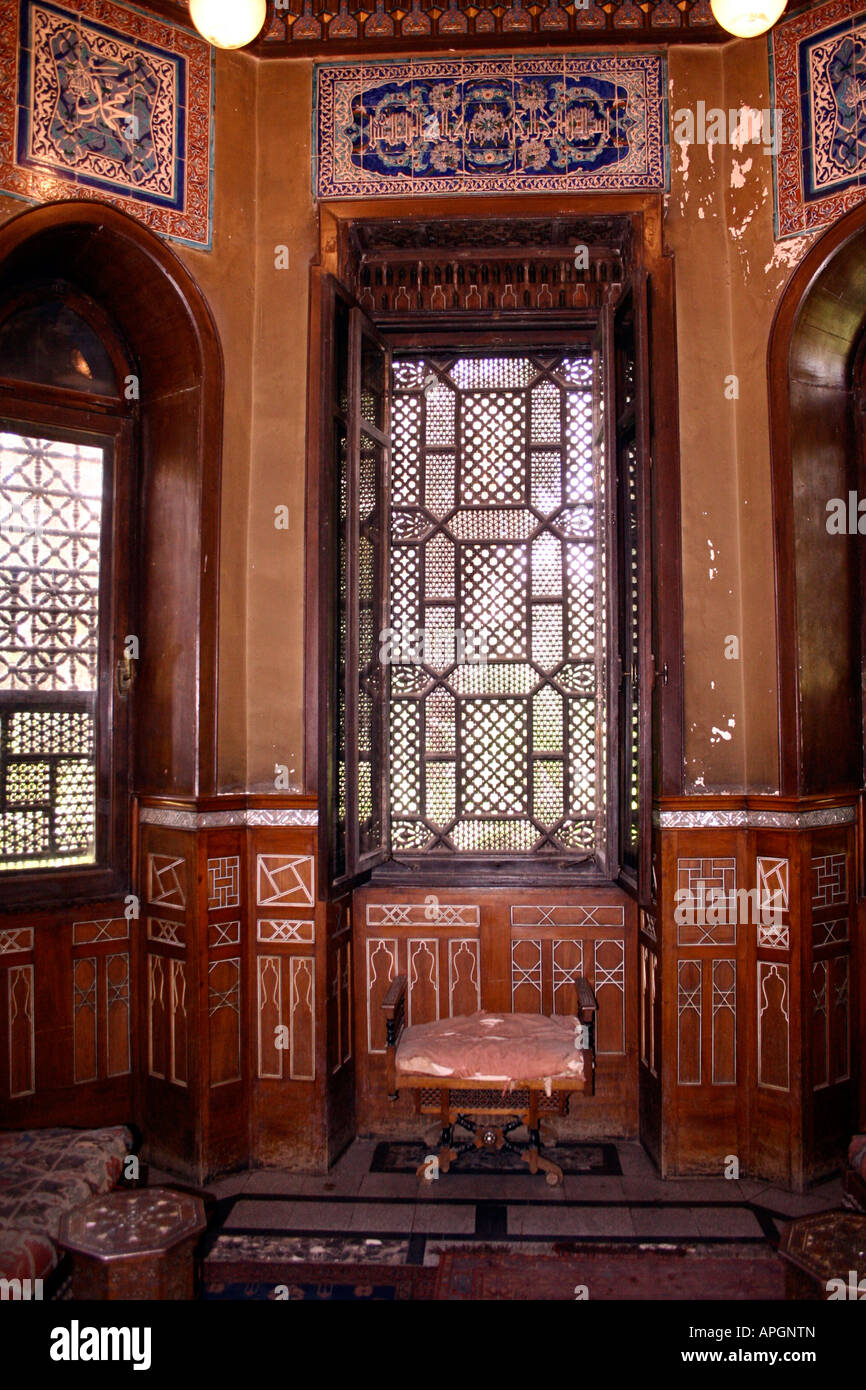 Arabic Palace room , cairo , egypt Stock Photo - Alamy