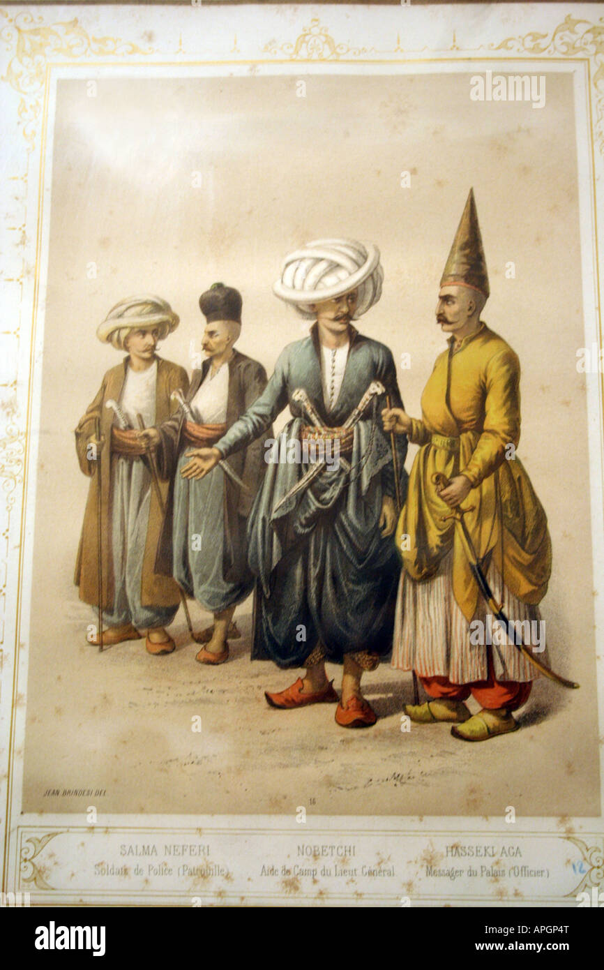 Mamluk people , old painting Stock Photo - Alamy