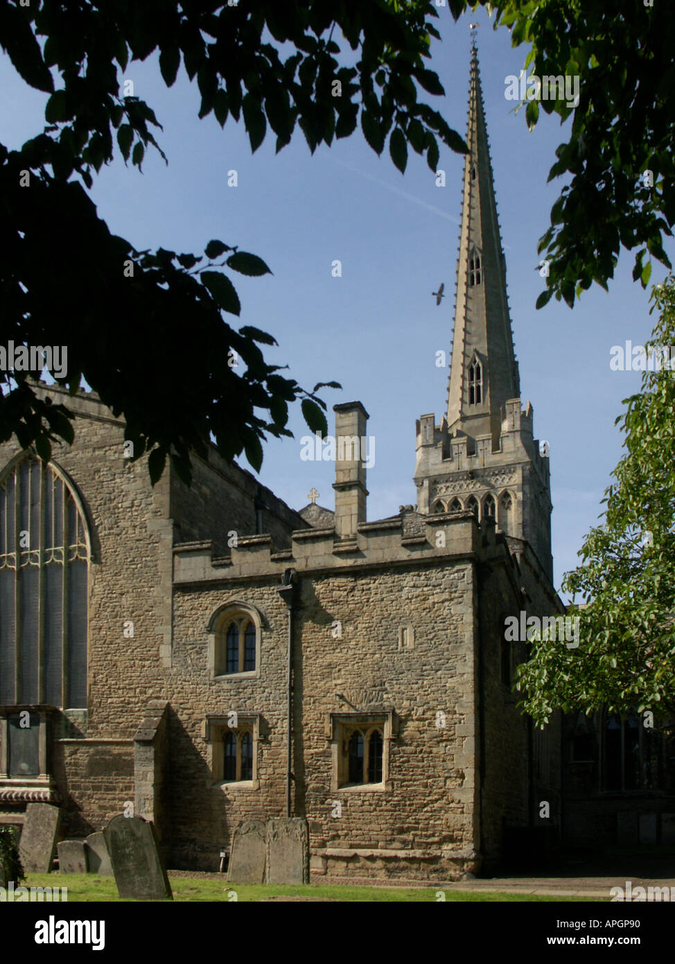 St Peter's Church, Oundle Northamptonshire England UK Stock Photo - Alamy
