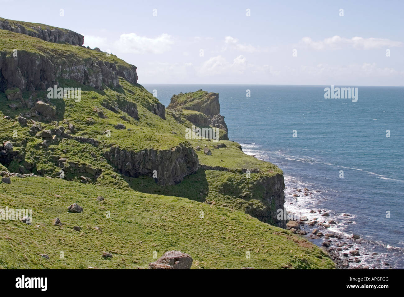 Lunga Treshnish Isles Isle of Mull Scotland May 2007 Stock Photo - Alamy