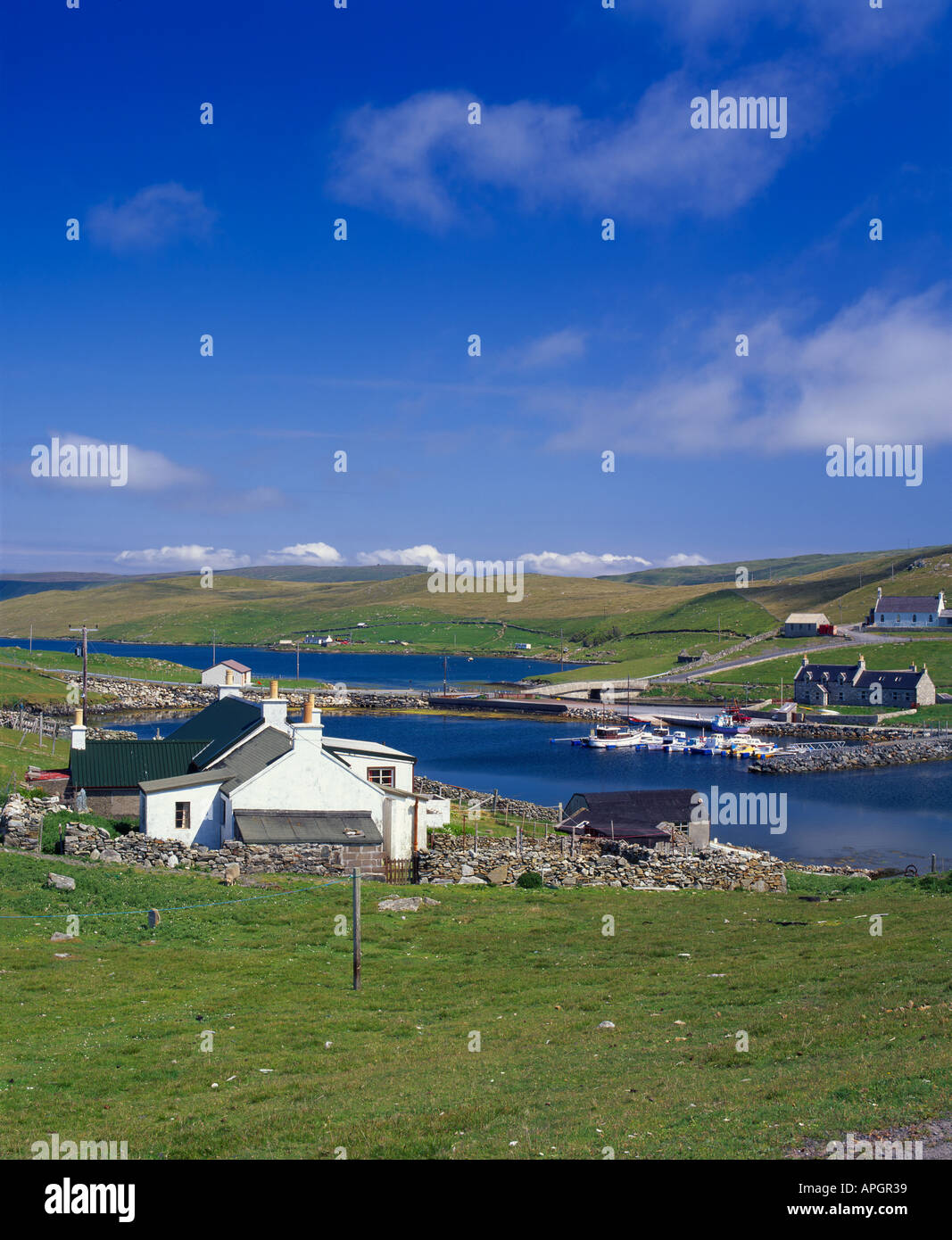 Bridge End, West Burra, Shetland, Scotland, UK Stock Photo - Alamy