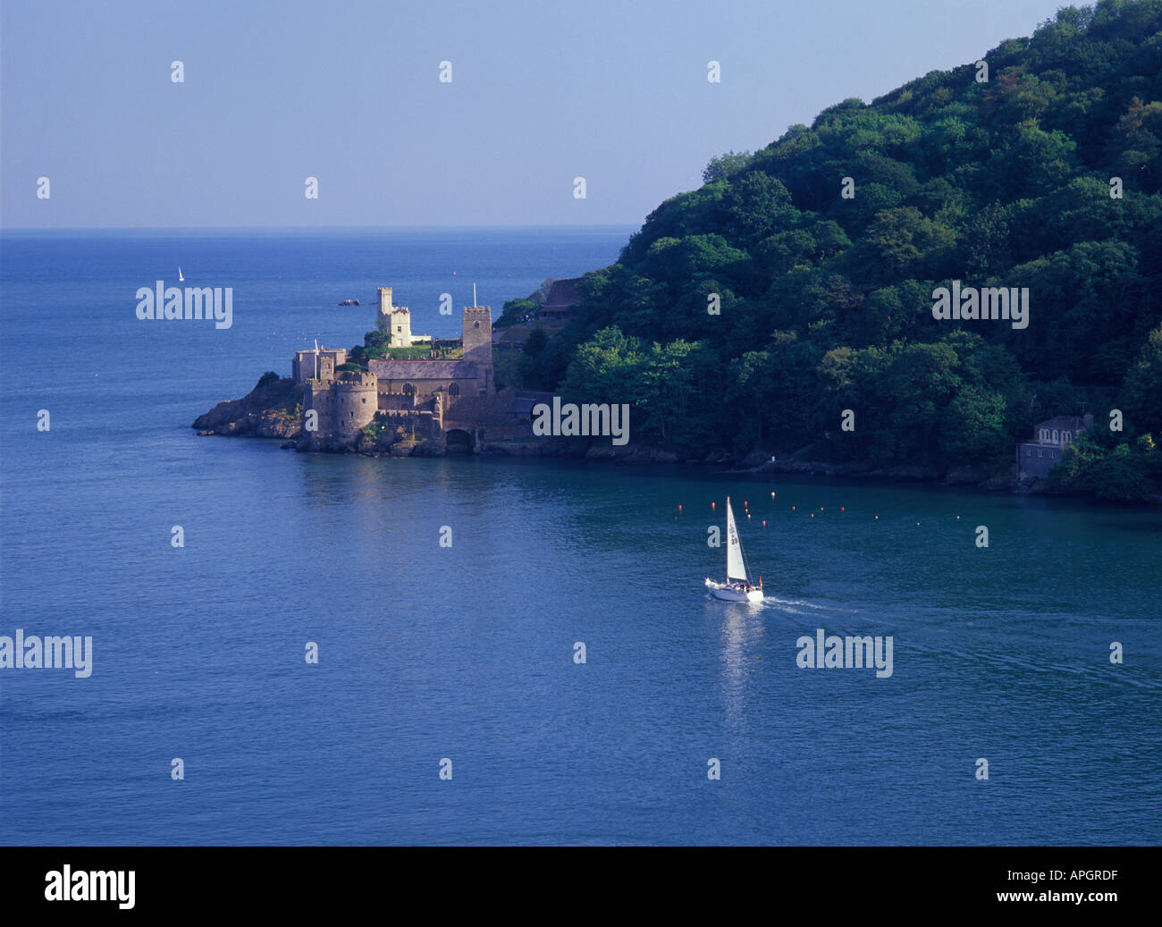 Dartmouth Castle Devon England UK Stock Photo - Alamy