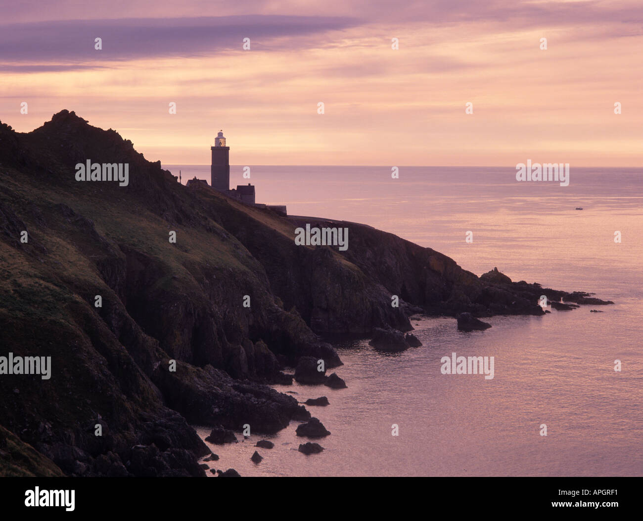 Dawn at Start Point Devon England UK Stock Photo - Alamy