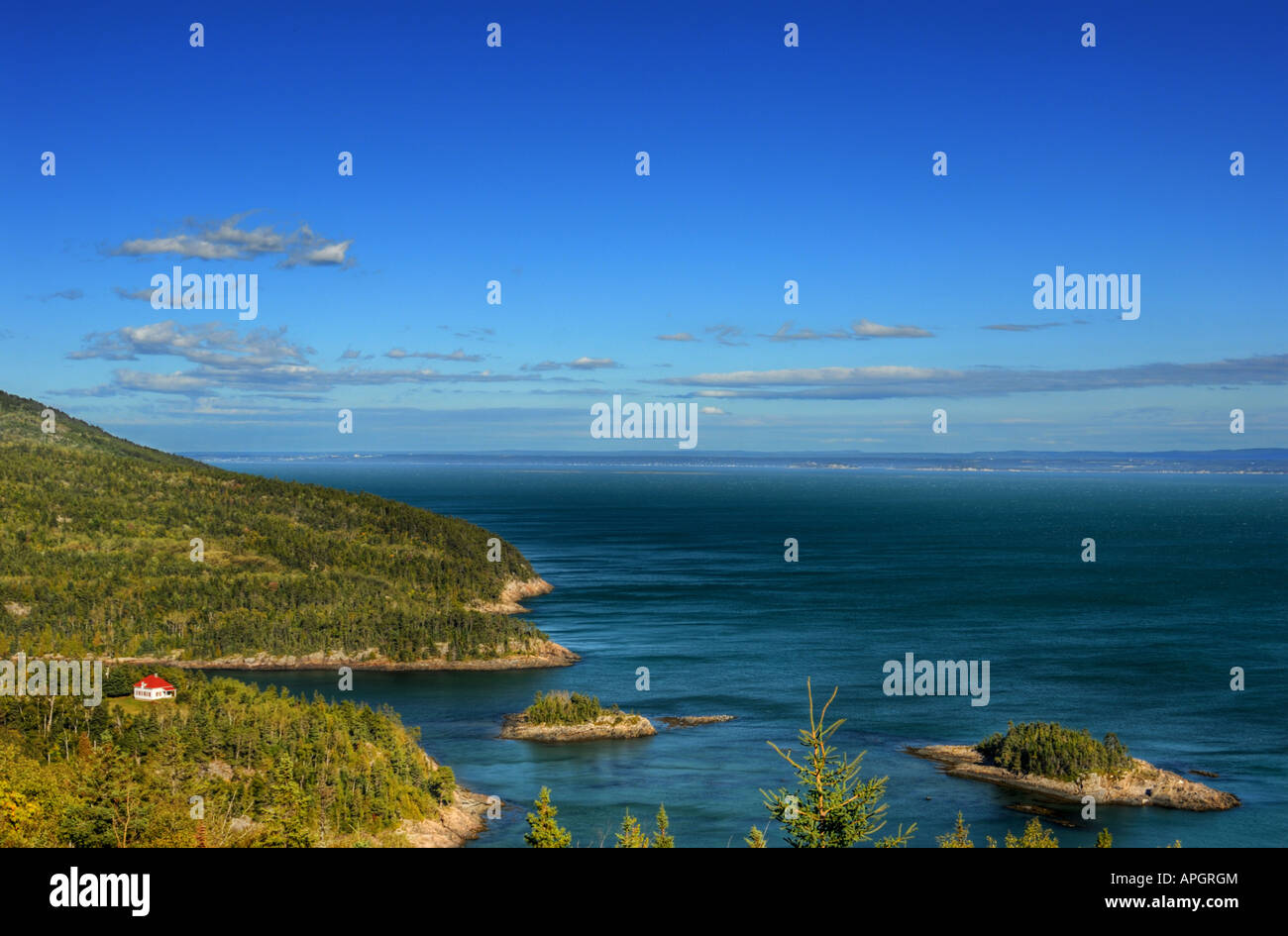 Coast of Charlevoix, Quebec, Canada Stock Photo - Alamy