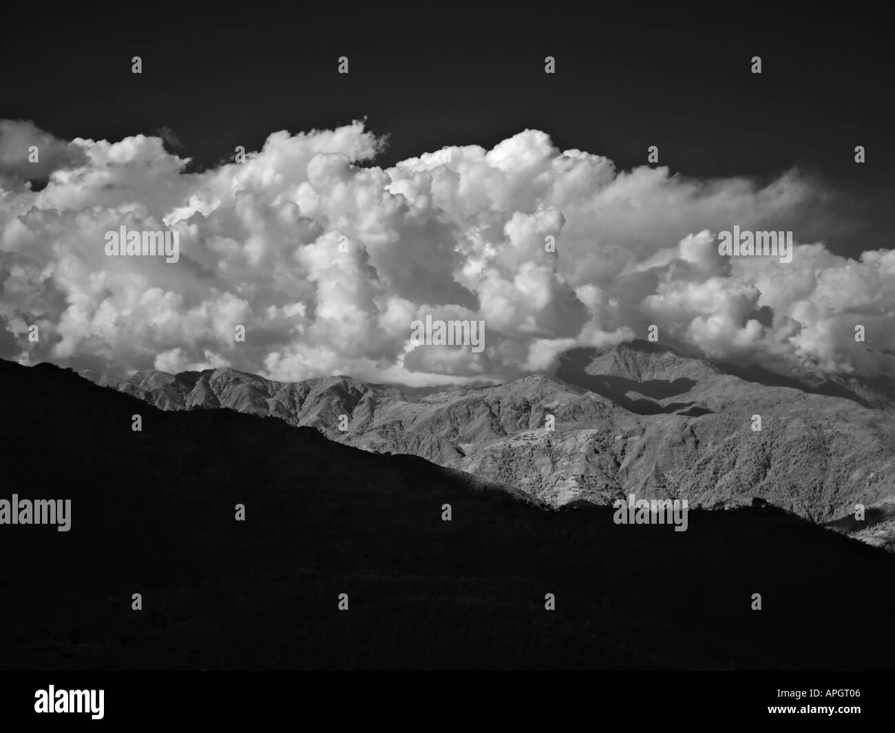 Nepal kathmandu view Black and White Stock Photos & Images - Alamy