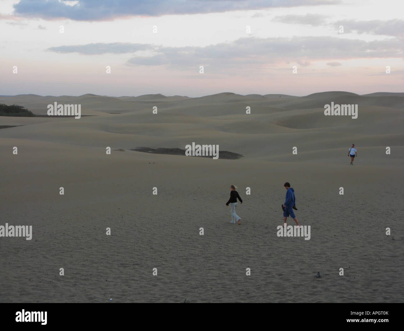 Children in the desert Stock Photo - Alamy