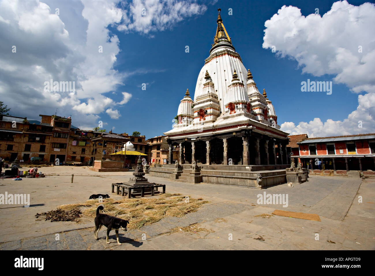 Scenic buddhist temple in kathmandu hi-res stock photography and images ...