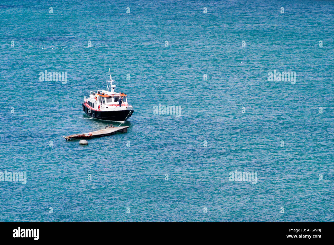 Lunga Treshnish Isles near Isle of Mull Scotland May 2007 Stock Photo ...