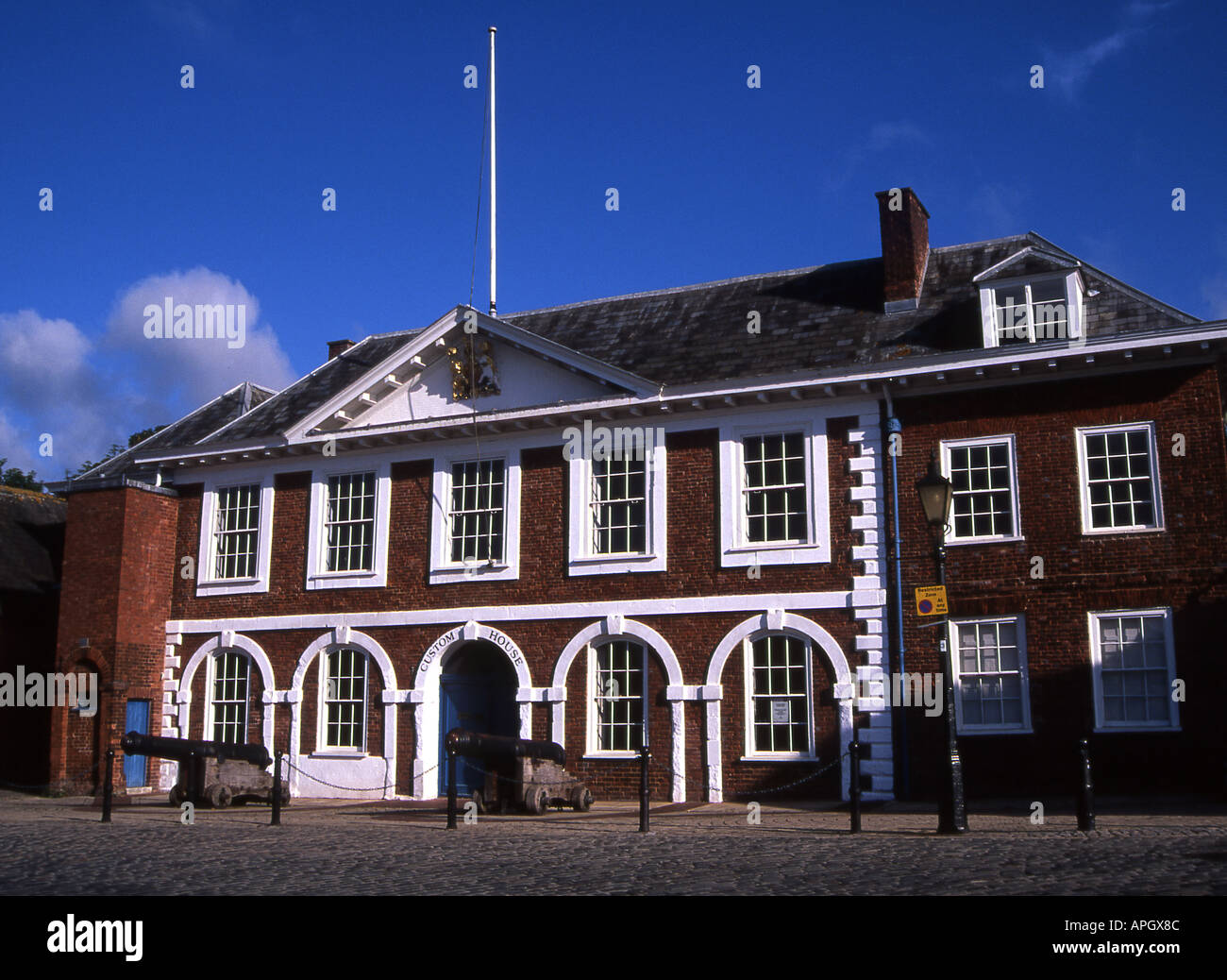 Old Custom House on Exeter's historic quayside Stock Photo - Alamy