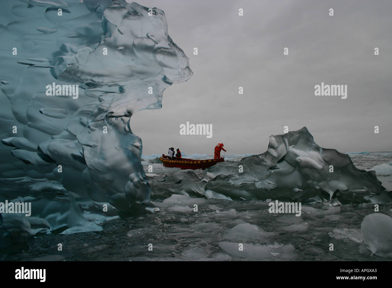 Chile iceberg San Rafael Glacier in Patagonia Chile South America Stock ...