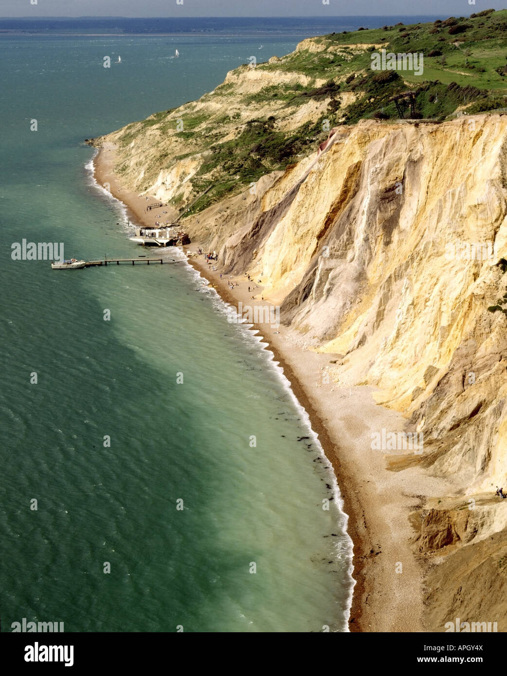 Alum bay iow hi-res stock photography and images - Alamy