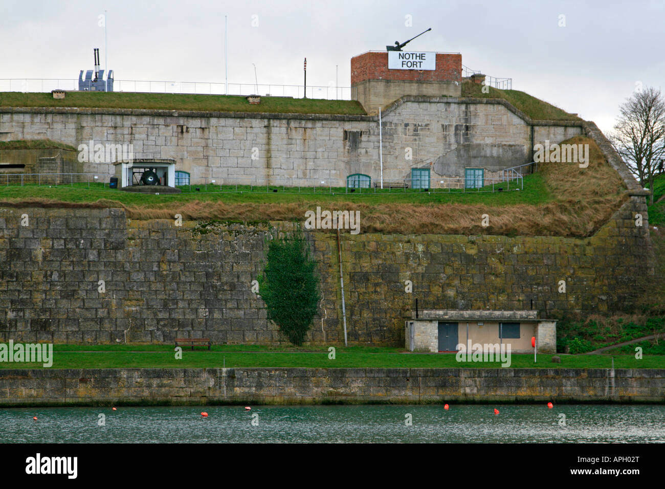 Nothe Fort is a fort in Weymouth, Dorset, England Stock Photo - Alamy