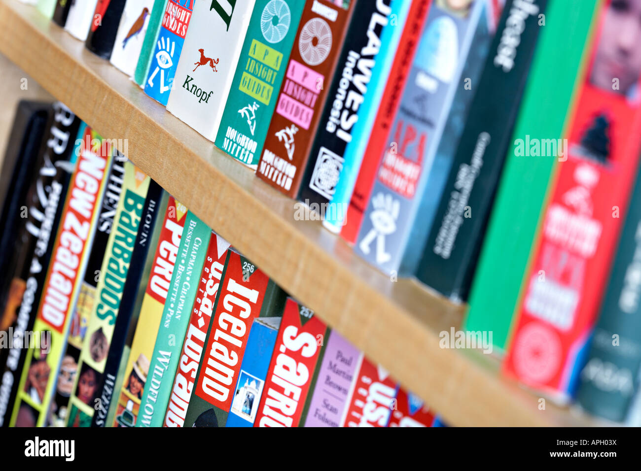 Bookshelf full of books Stock Photo - Alamy