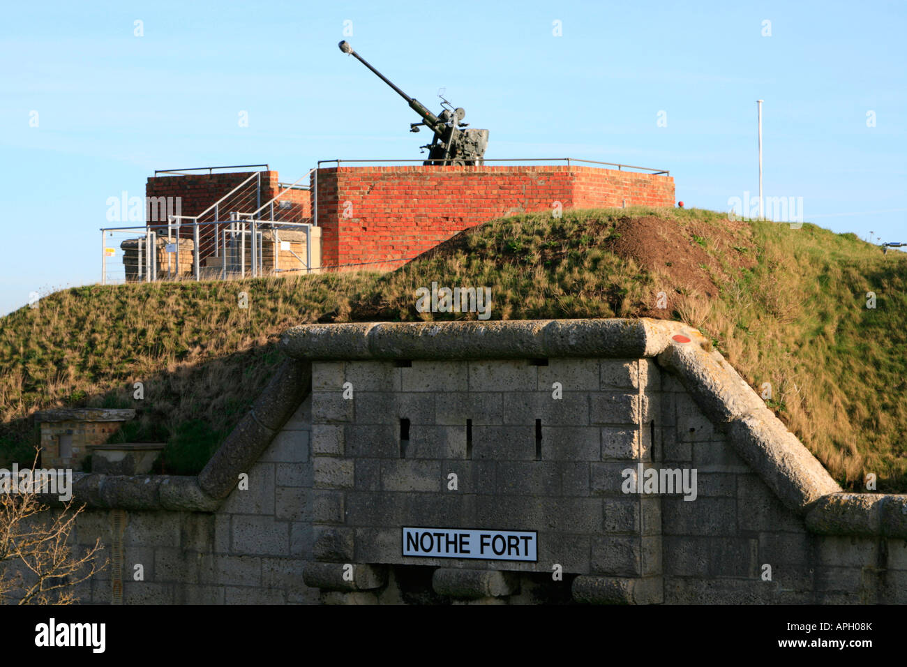 Nothe Fort is a fort in Weymouth, Dorset, England Stock Photo - Alamy