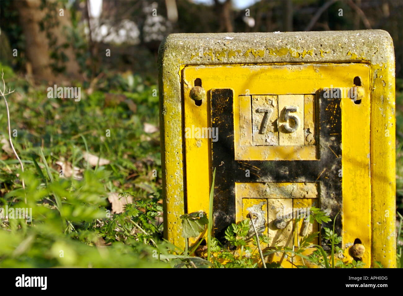 Fire Hydrant Sign Stock Photo - Alamy