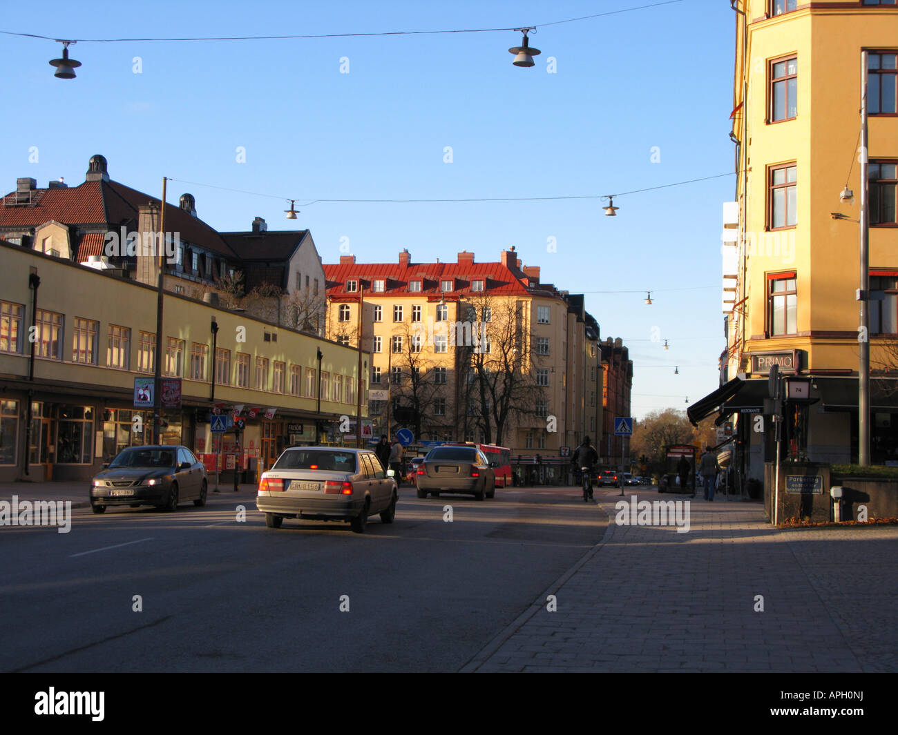 Street in Stockholm Stock Photo - Alamy