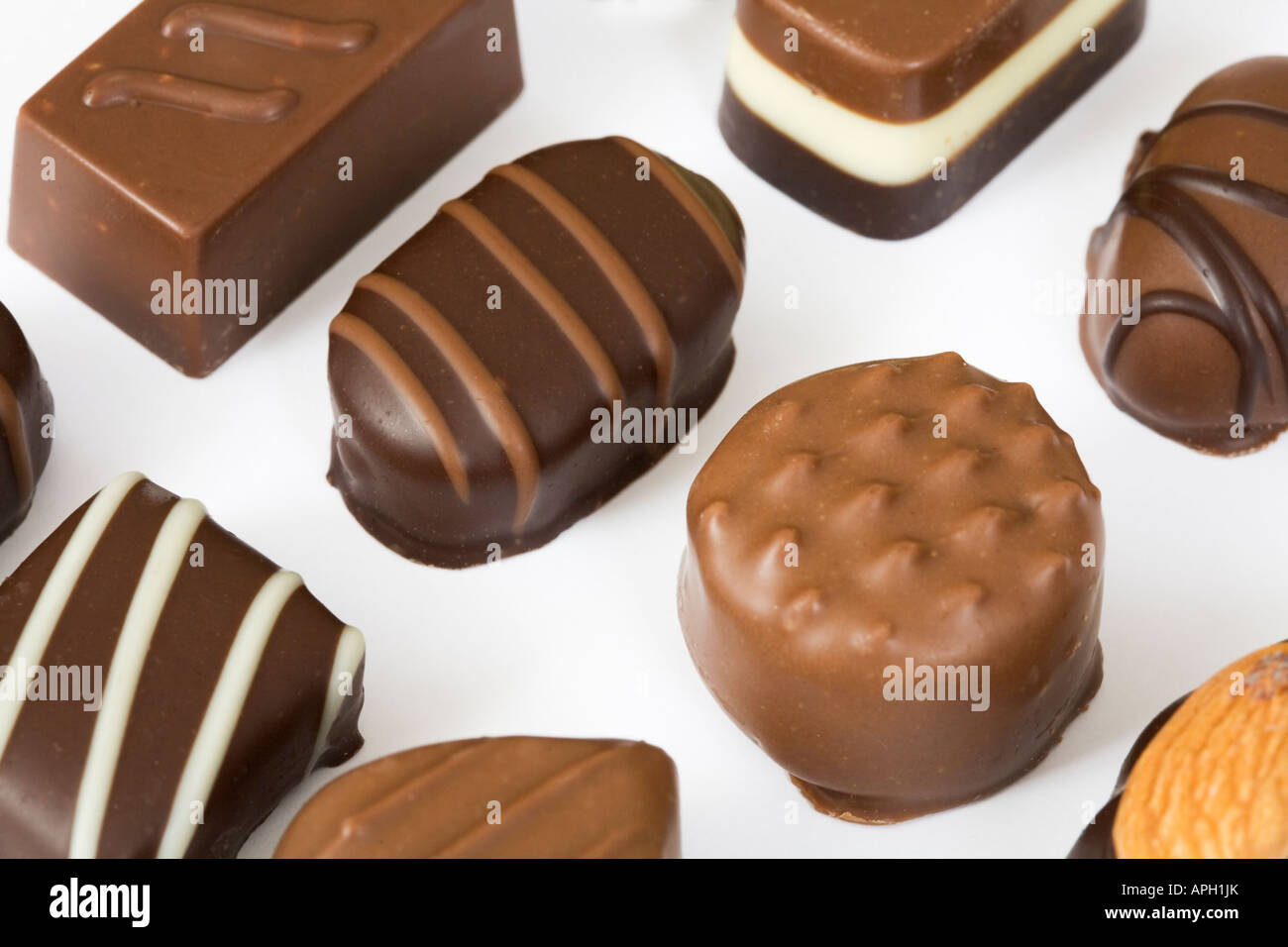 Individual chocolates hi-res stock photography and images - Alamy