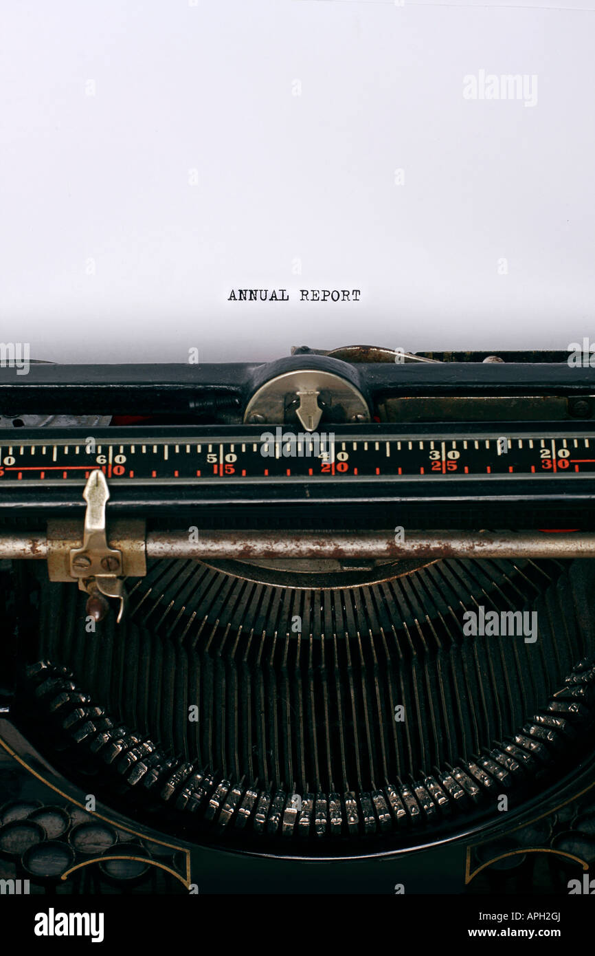 Annual report cover hi-res stock photography and images - Alamy