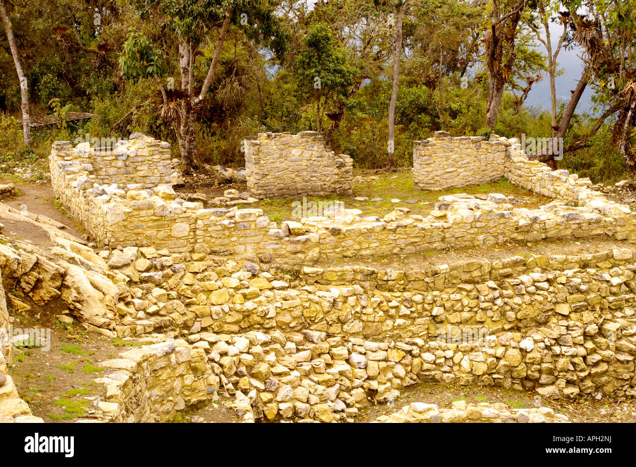 The mysterious super fortress of the Chachapoyan Cloud People Stock ...