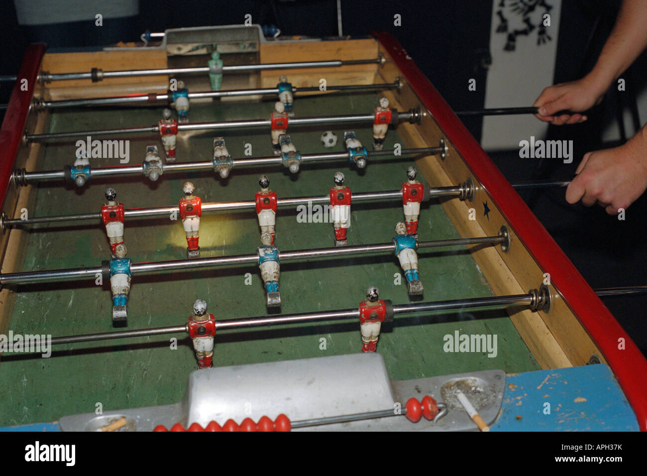 Football kicker machine hi-res stock photography and images - Alamy