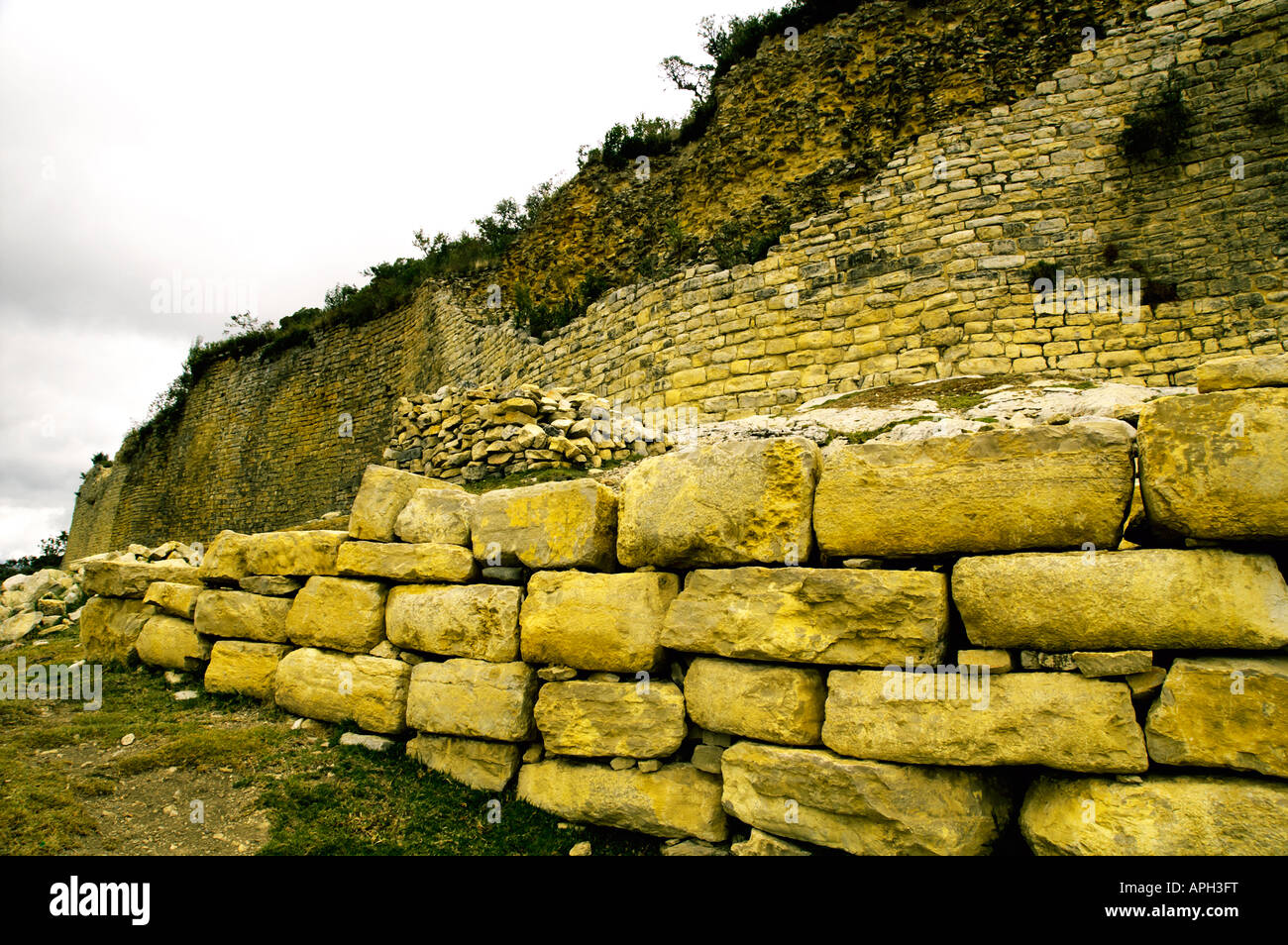 The mysterious super fortress of the Chachapoyan Cloud People Stock ...