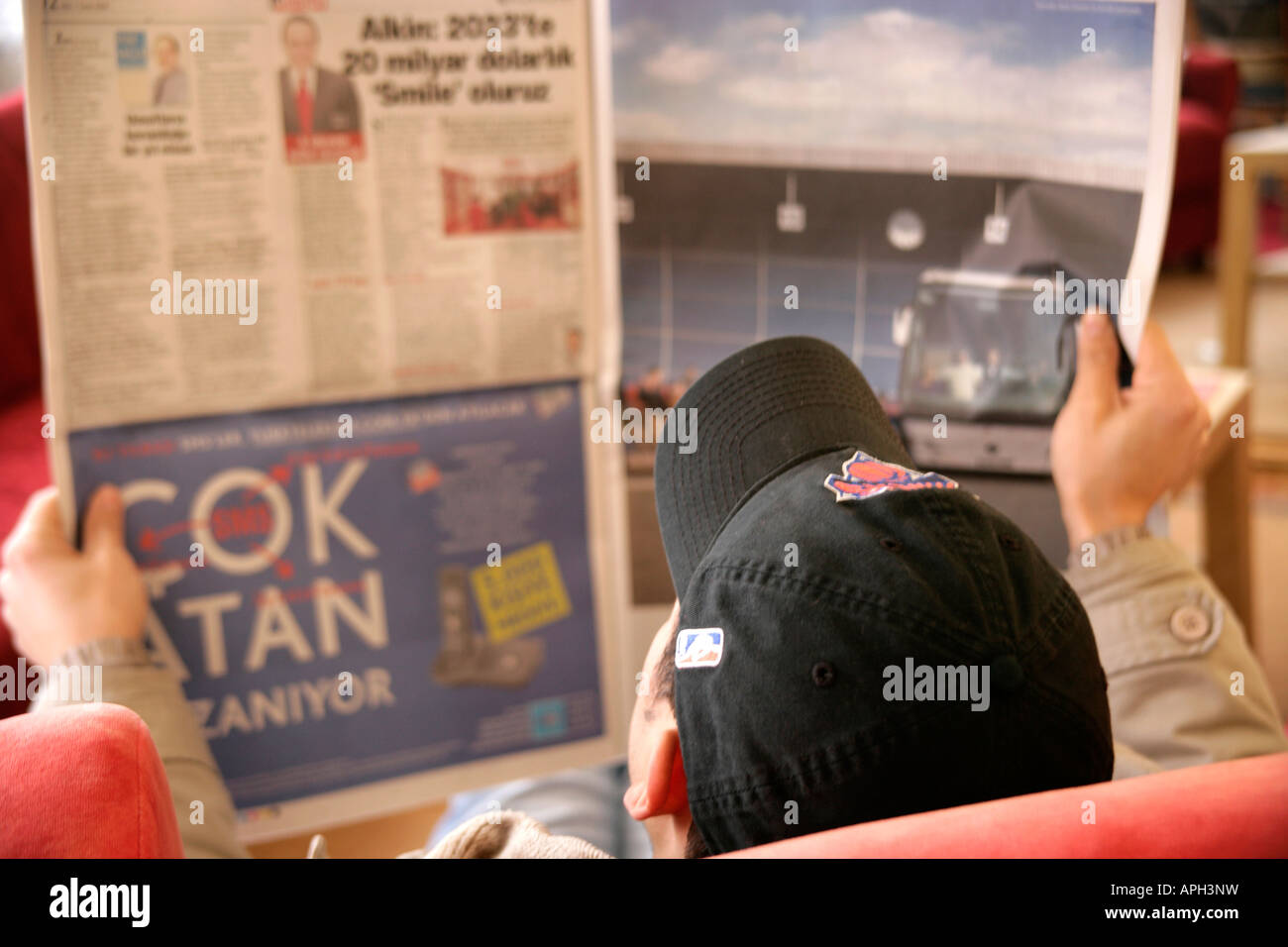 Turkish newspaper hi-res stock photography and images - Alamy